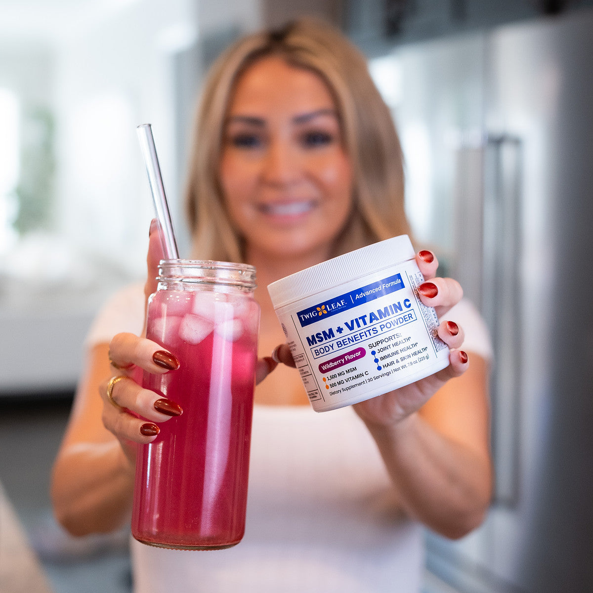 MSM + VITAMIN C | Body Benefits Powder | Twig & Leaf Wellness