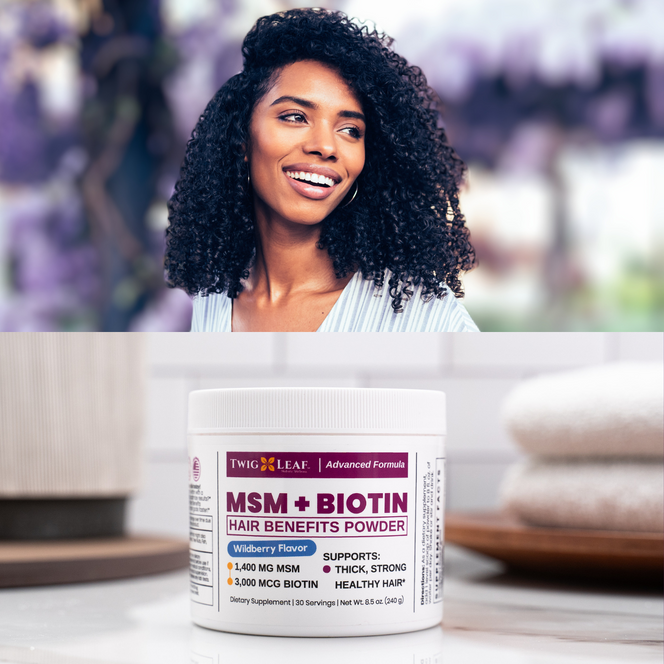 Tasty, Non-Bitter MSM & Artemisia Beverage Boosts! – Twig & Leaf Wellness