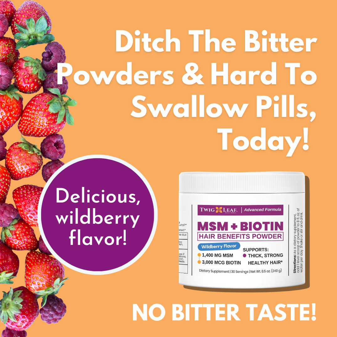 Twig & Leaf Wellness | Innovative MSM, Backed By Research, Effective ...