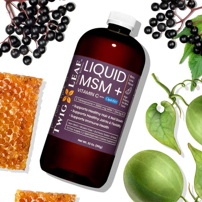 Twigandleafwellness | MSM liquid & gummy vitamins for hair growth ...